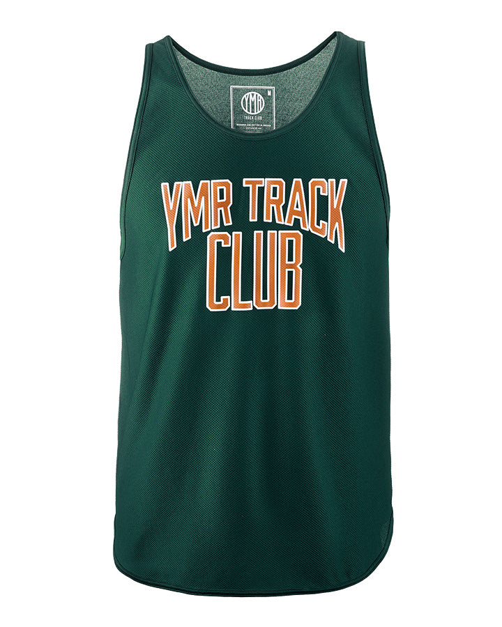 Änggården Men's Singlet Green/Amber