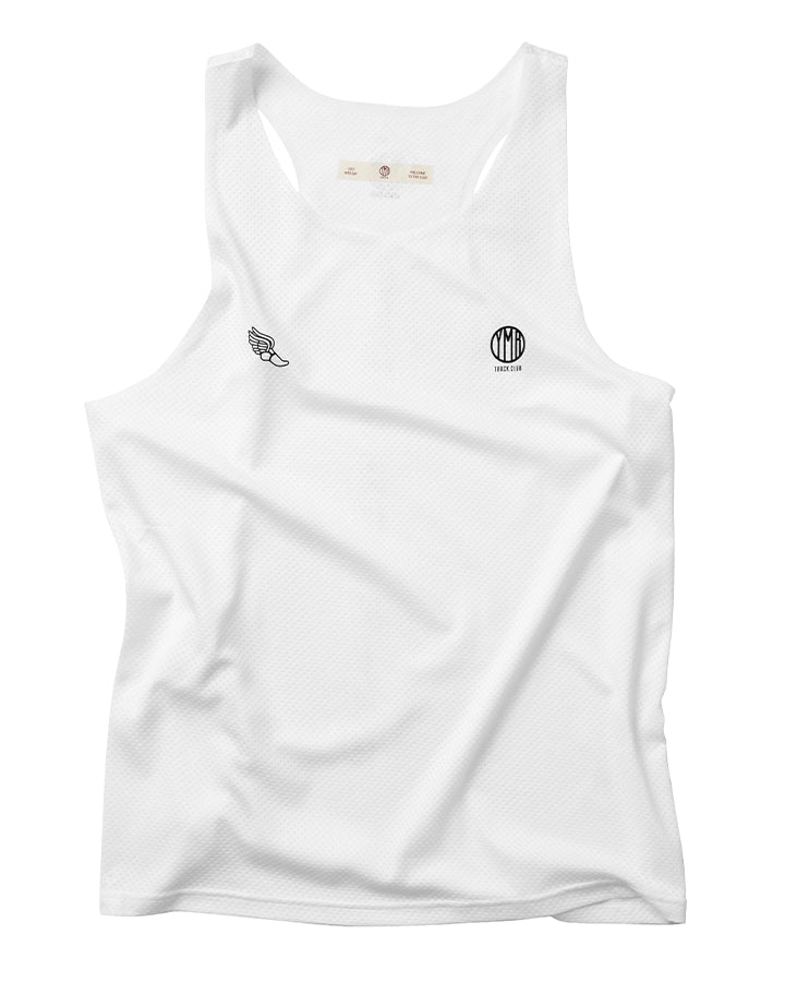 Stockholm Men's Speed Singlet White